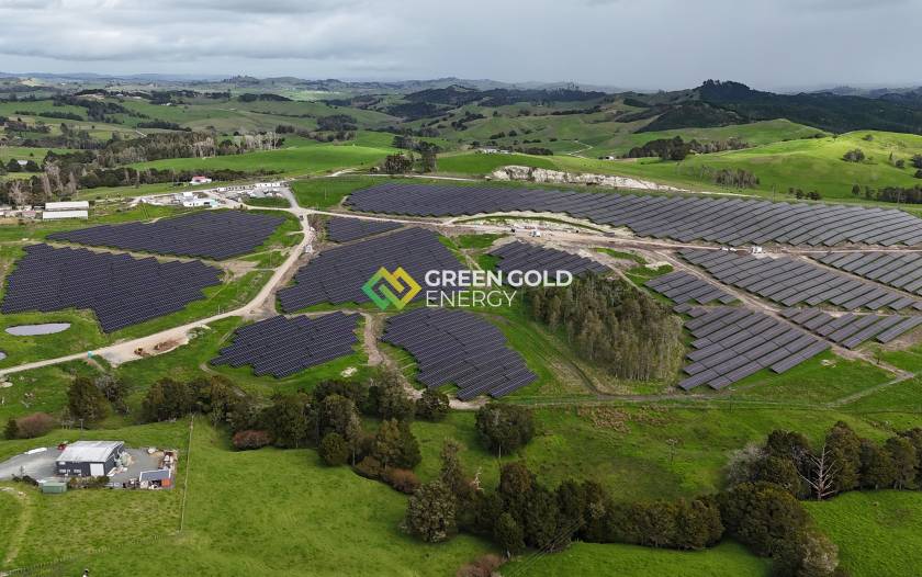 Papareireiā Solar Farm, New Zealand - Green Gold Energy
